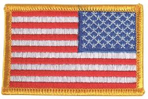 Emblema Steag US, Dreapta