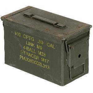 US Ammo Box, Size 2, M2A1, Cal.50/5.56